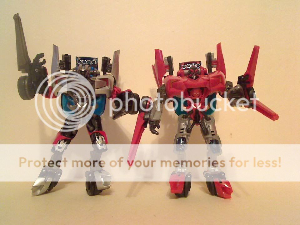 Custom exhaust tips for ROTF Sideswipe and Swerve - Transformerland.com