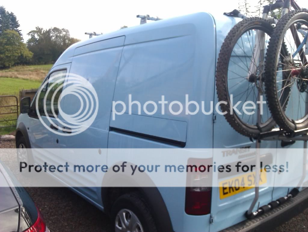 Ford Transit Forum • View topic - rear mounted bike rack for my swb ...