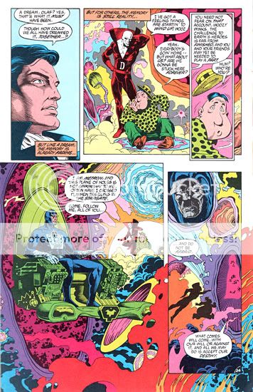 DC Challenge # 12 page 24, in a collection's DC art - older (text on ...